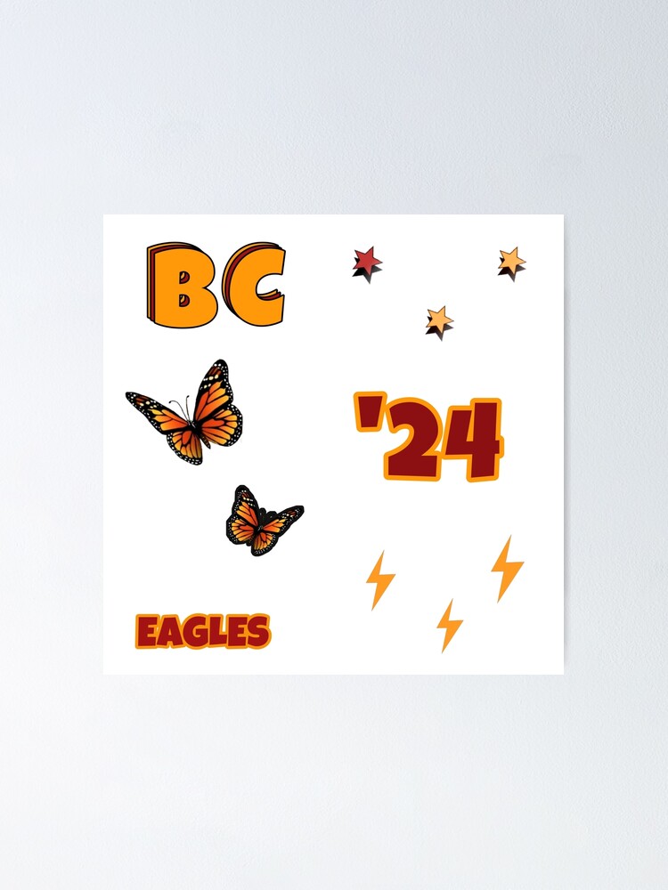 "Boston College Class of 24 Sticker Pack" Poster for Sale by ...