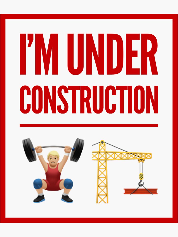 "MAGICMERCH100, I’M UNDER CONSTRUCTION, personal development, exercise ...