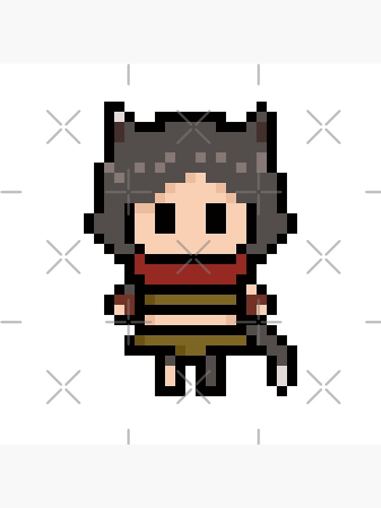 "Izutzumi Dungeon Meshi Delicious in the Dungeon Pixel Art" Poster for ...