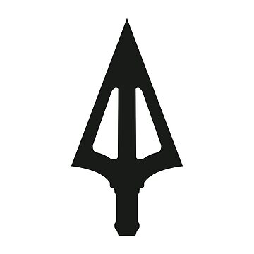 "Archery Broadhead" Sticker for Sale by Rough-Trek | Redbubble