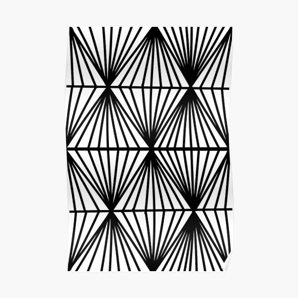 Póster «Triángulo de Zentangle» de Get-busy-living | Redbubble