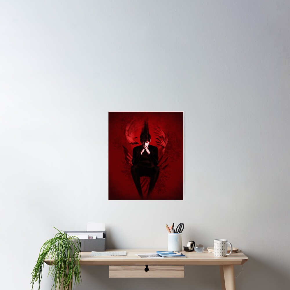 "Demon Guy" Poster by Tommy-Moore | Redbubble