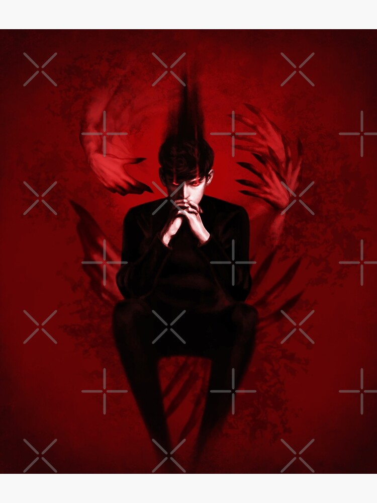 "Demon Guy" Poster by Tommy-Moore | Redbubble