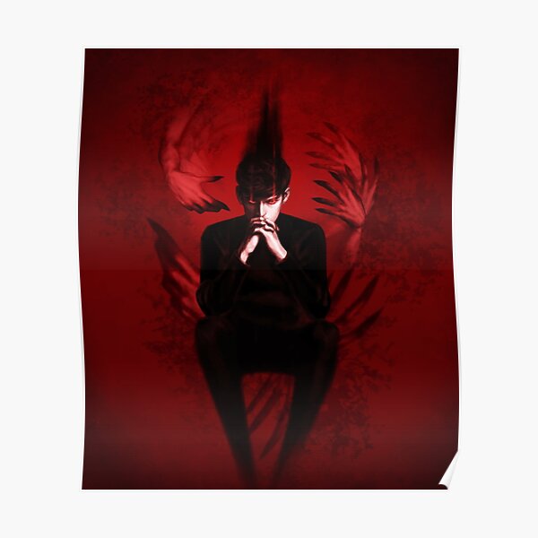 "Demon Guy" Poster by Tommy-Moore | Redbubble