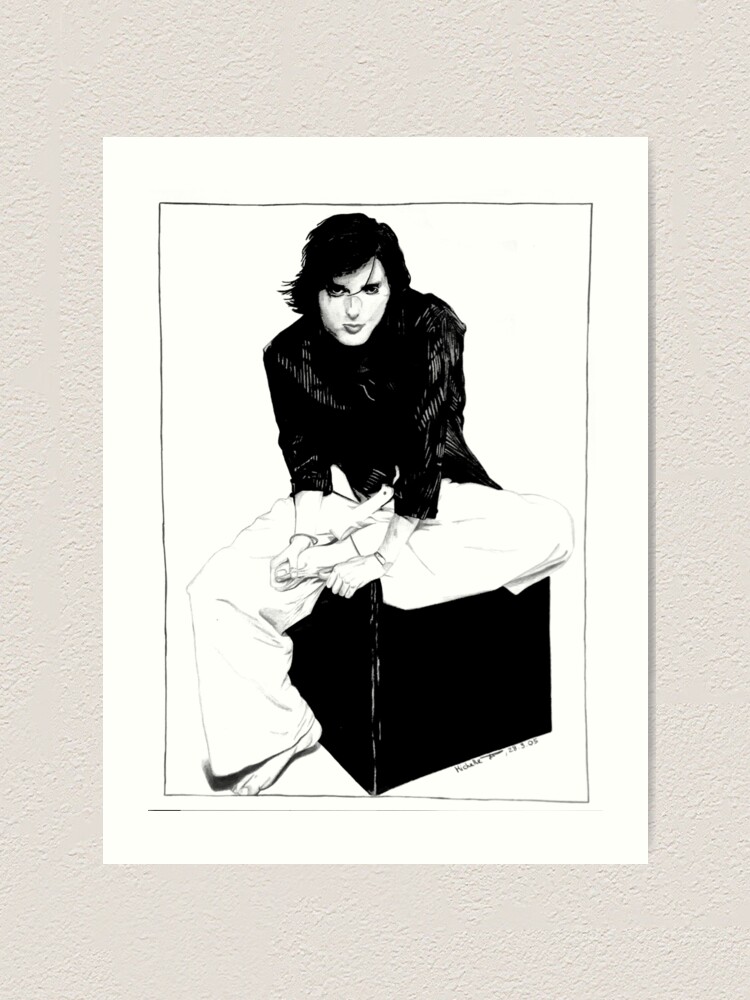 "Carl Barat - Black & White - Pencil Drawing" Art Print by ...