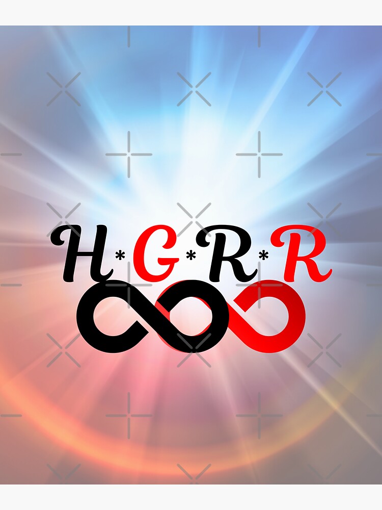"HGRR with Logo" Sticker for Sale by HGRR | Redbubble