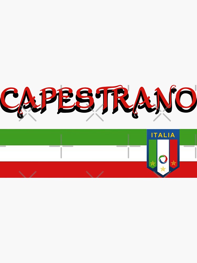 "Capestrano, italian city" Sticker for Sale by abazi123 | Redbubble