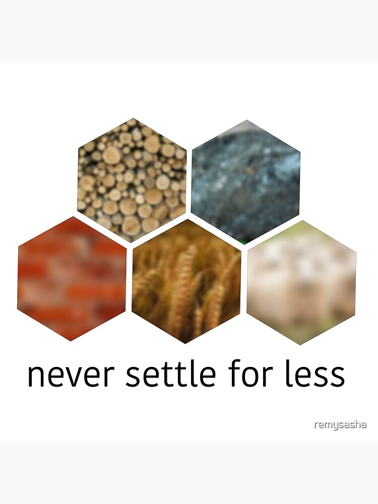 "Never Settle for Less" Art Print by remysasha | Redbubble
