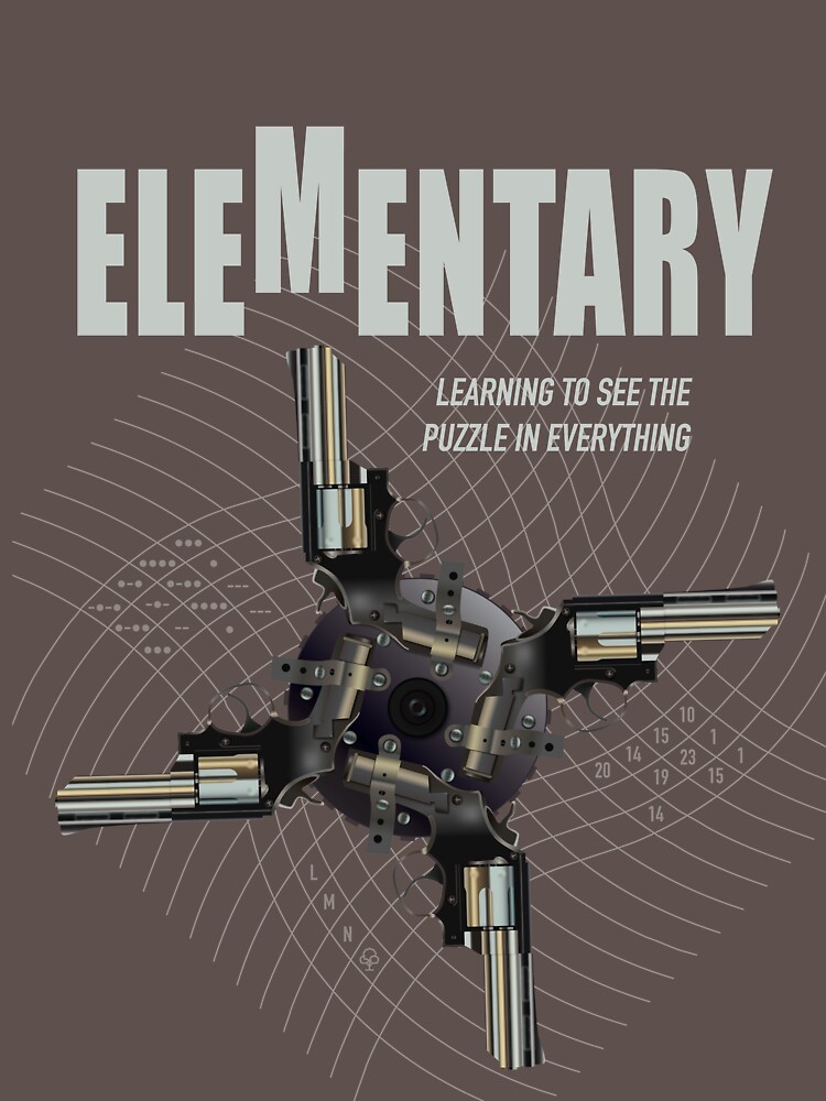 "Elementary TV Series Poster" T-shirt for Sale by MoviePosterBoy ...