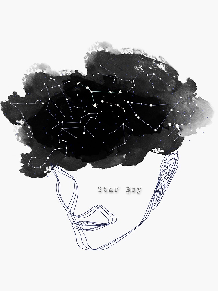 "Star Boy" Sticker for Sale by WitchyWmnApoth | Redbubble