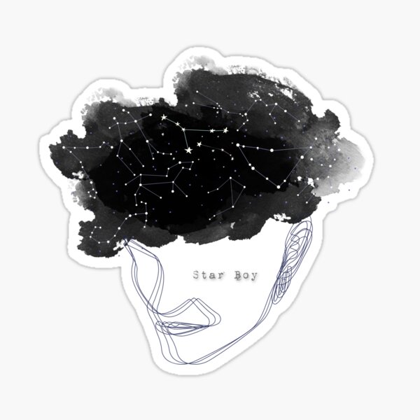 "Star Boy" Sticker for Sale by WitchyWmnApoth | Redbubble