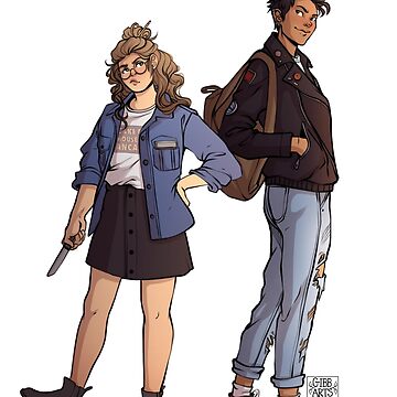 "August + Jane (ONE LAST STOP)" Sticker for Sale by H.L. Gibby | Redbubble