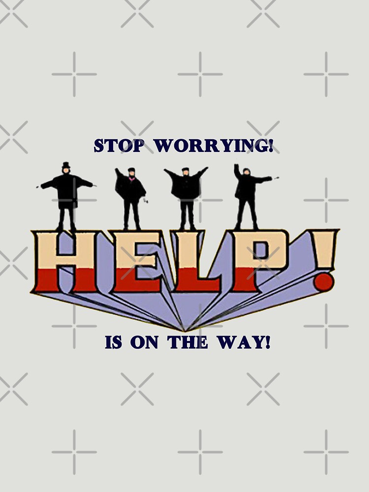 "Help! - Promotional Poster" T-shirt for Sale by Vince19Drums ...
