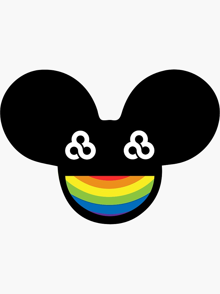 "DeadMau5 Bonnaroo" Sticker for Sale by loganah | Redbubble