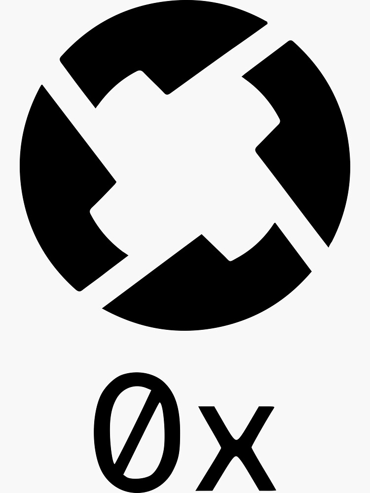 "0x ( zero x ) " Sticker for Sale by PopFoxT-shirts | Redbubble