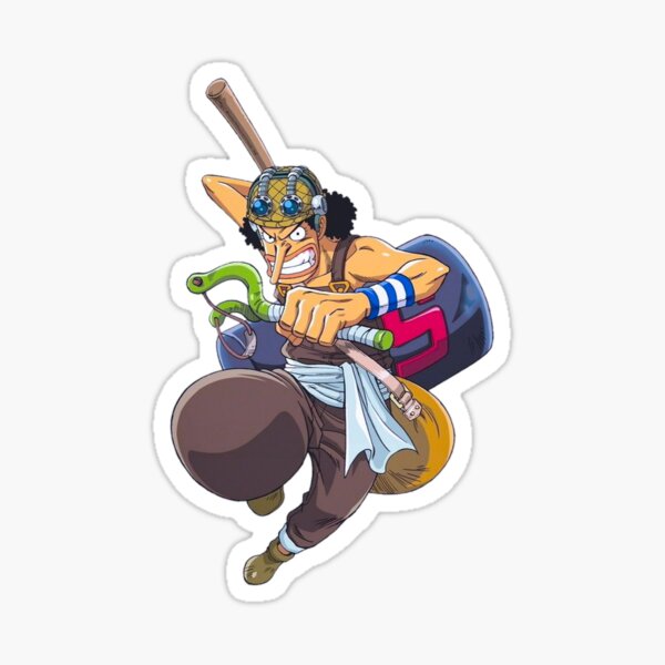 "Copy of Usopp new world " Sticker for Sale by Otakugeneration | Redbubble