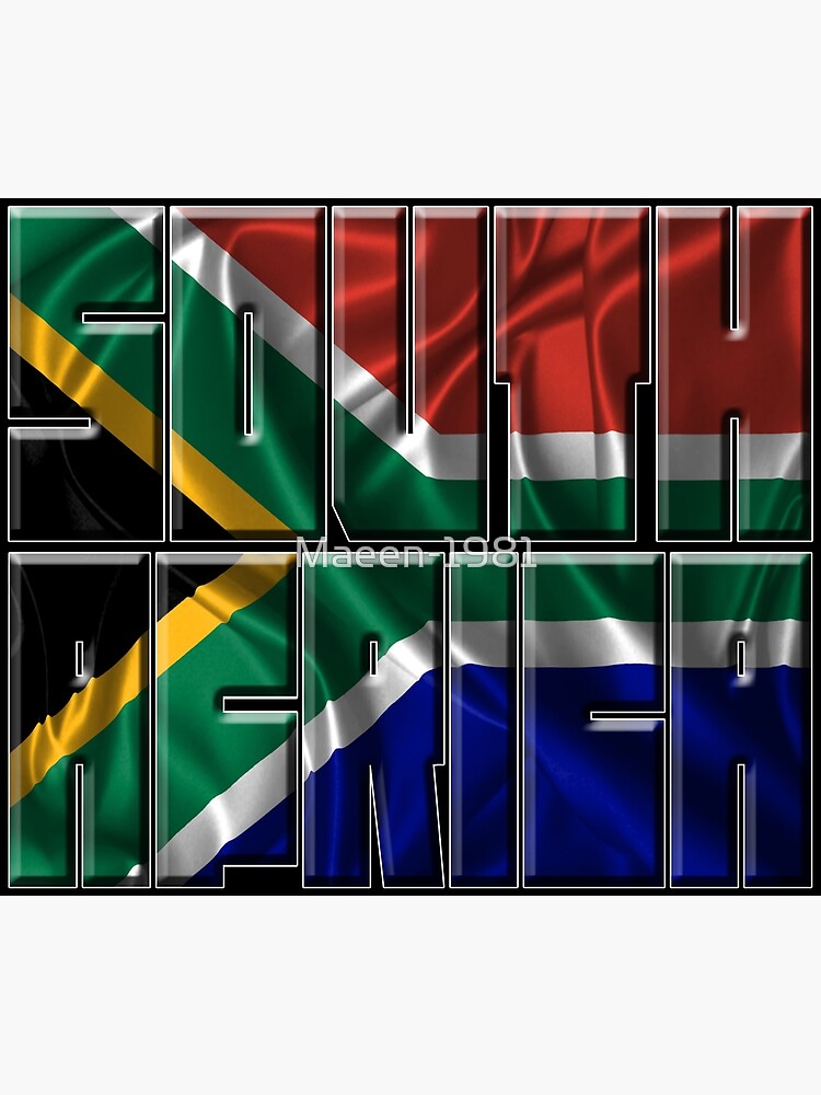 Póster «Etiqueta engomada de la textura de la bandera y del nombre de ...