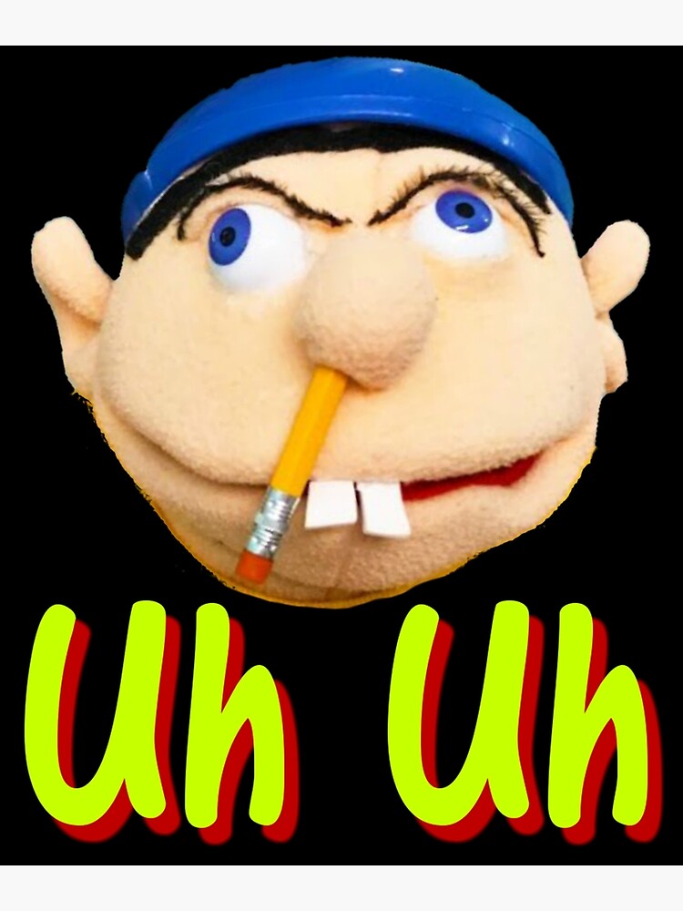 "jeffy, i hate green beans, ug ug, what doin" Photographic Print by ...