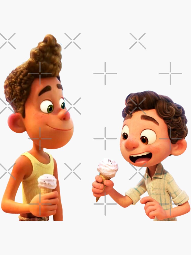 "Alberto & Luca" Sticker for Sale by Himdesigns | Redbubble