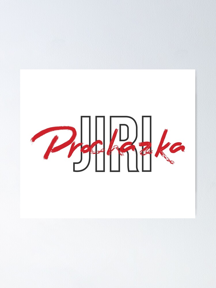 "Jiri Prochazka Logo" Poster by denisseinfeld | Redbubble
