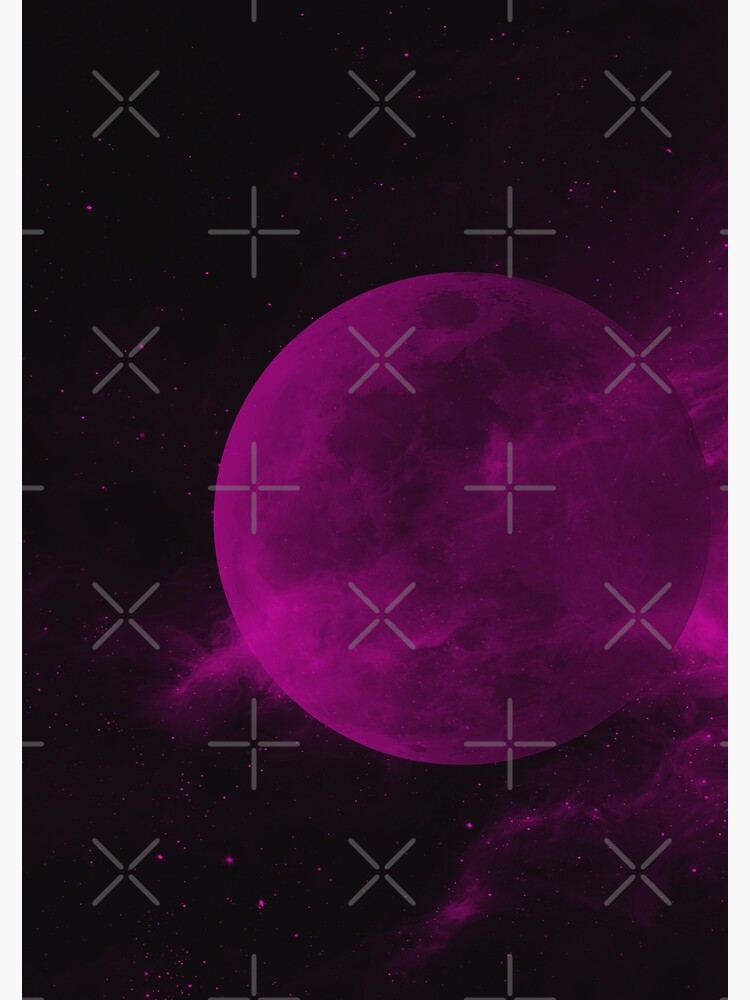 "Planet, purple planet, Earth, purple earth, night sky, black and ...