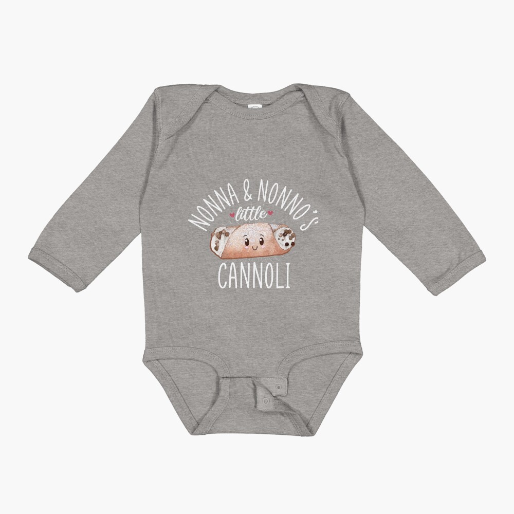 "Nonna and Nonnos Little Cannoli" Baby One-Piece for Sale by ...