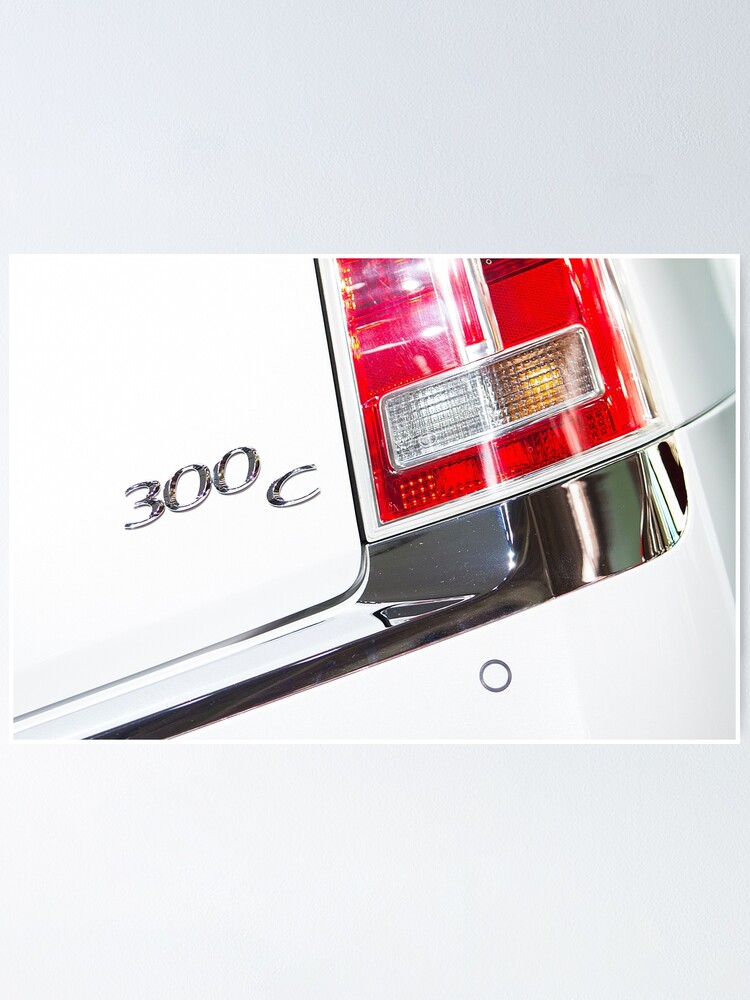 Póster «Chrysler 300C Back Light [Imprimir y iPad / iPod / iPhone Case ...