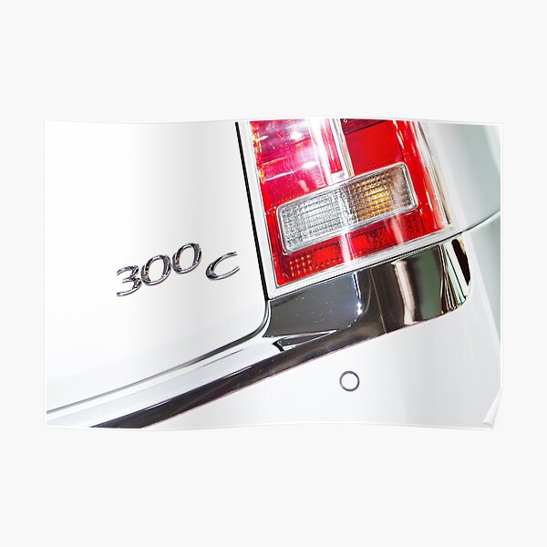 Póster «Chrysler 300C Back Light [Imprimir y iPad / iPod / iPhone Case ...