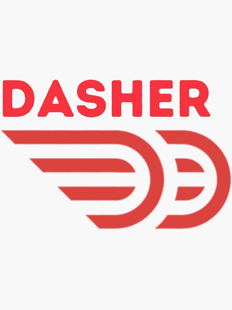 "Vintage Dasher" Sticker for Sale by TheSideGig | Redbubble