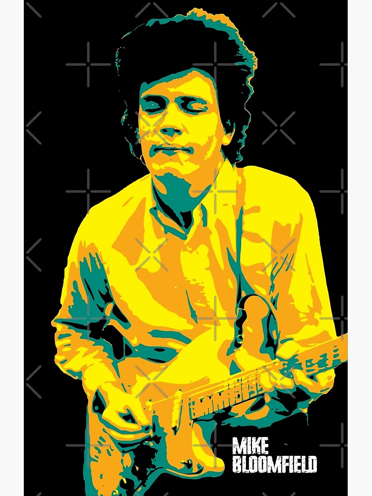 Póster «Mike Bloomfield. Michael Bernard Bloomfield. un guitarrista y ...