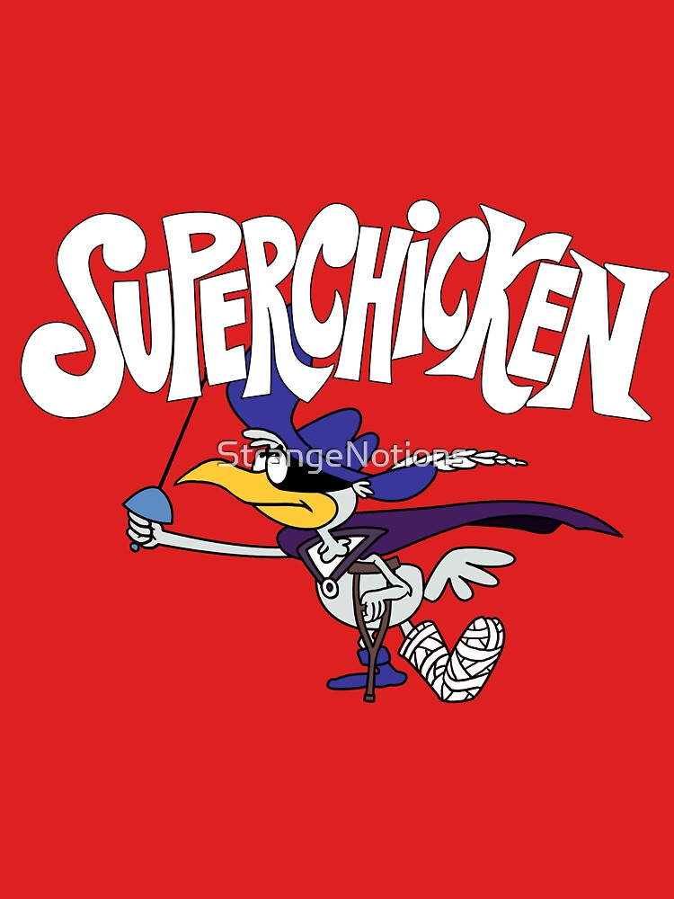 "Superchicken, Tribute to Jay Ward's Classic "Super Chicken" Cartoon" T ...