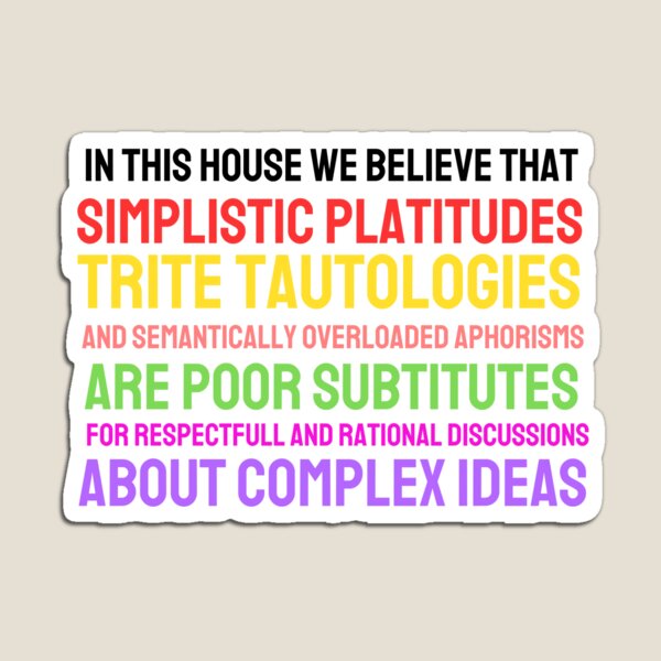 In This House Sign Gifts & Merchandise | Redbubble