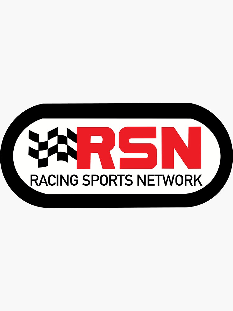 "Racing Sports Network" Sticker for Sale by kodanugg | Redbubble