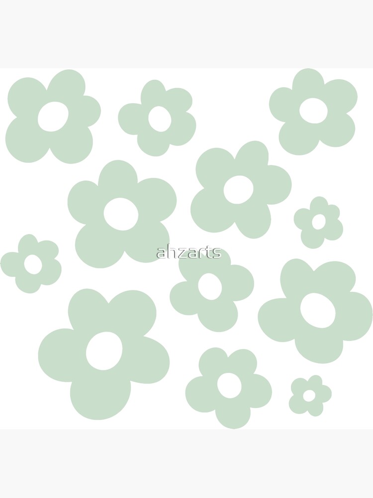 "Green Flower Aesthetic Pattern: Golf le Fleur Inspired" Photographic ...