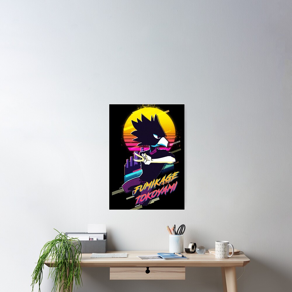 "My Hero Academia - Fumikage Tokoyami " Poster by HajinHoverson97 ...