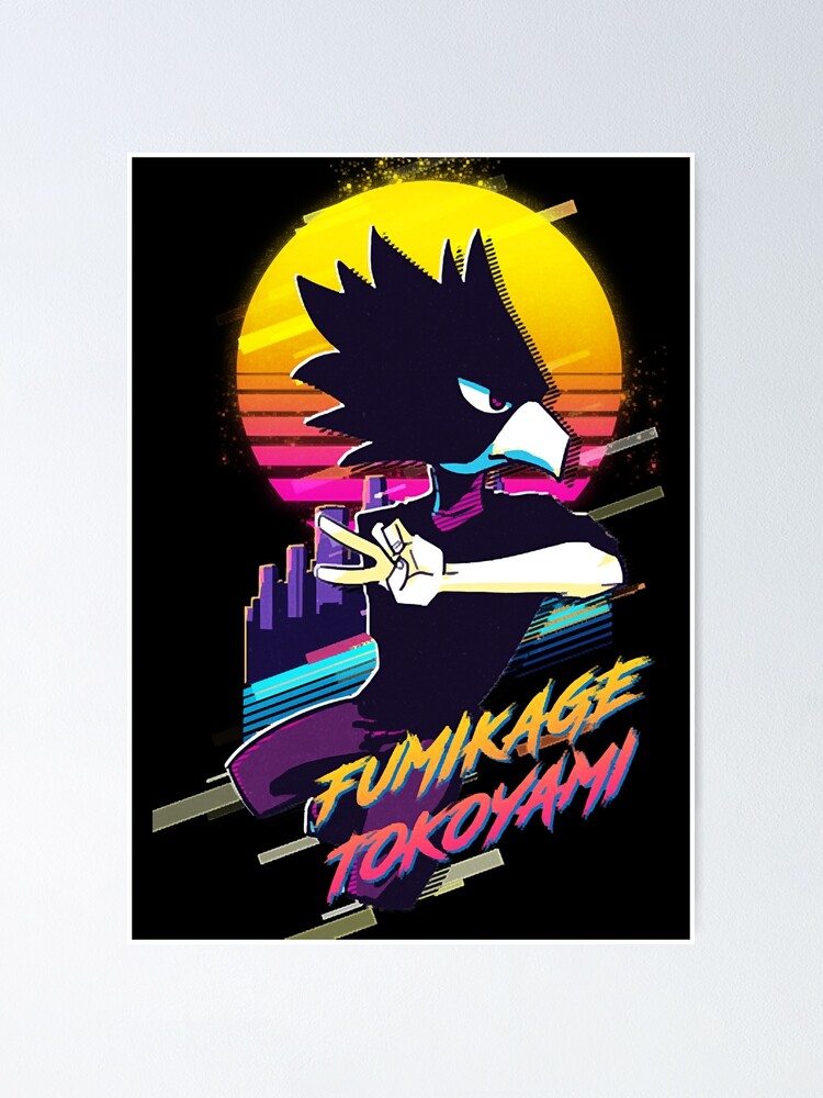 "My Hero Academia - Fumikage Tokoyami " Poster by HajinHoverson97 ...