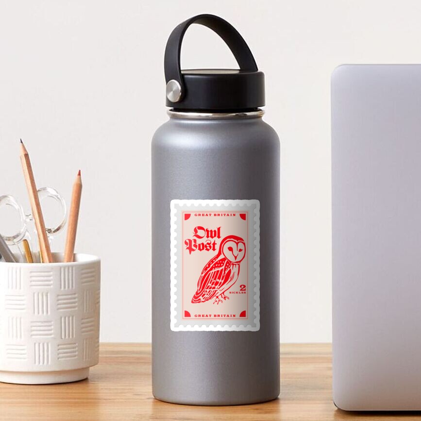 "Owl post stamp" Sticker for Sale by edisr00 | Redbubble