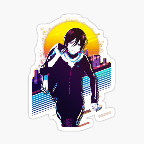 "Noragami - Yato " Sticker for Sale by HajinHoverson97 | Redbubble
