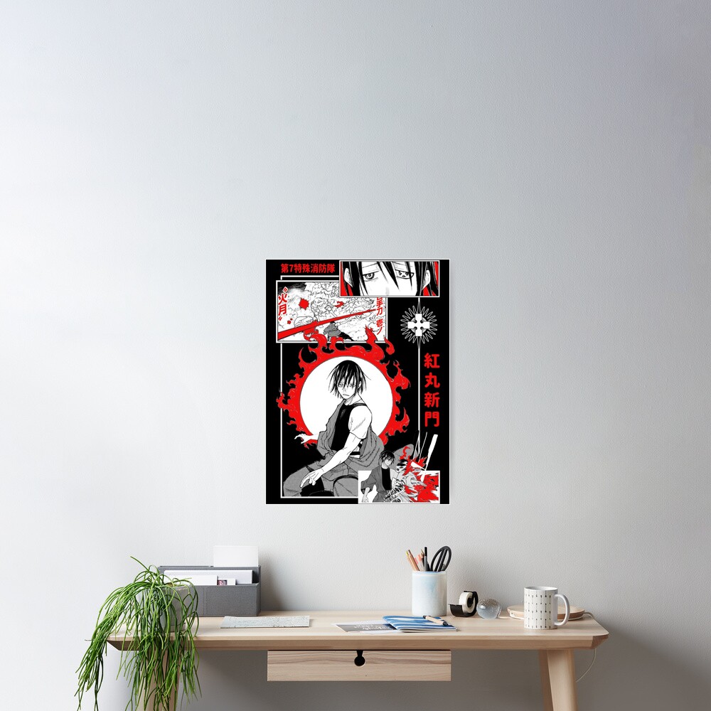 "Benimaru Fire force" Poster for Sale by ClaudeLFacey | Redbubble