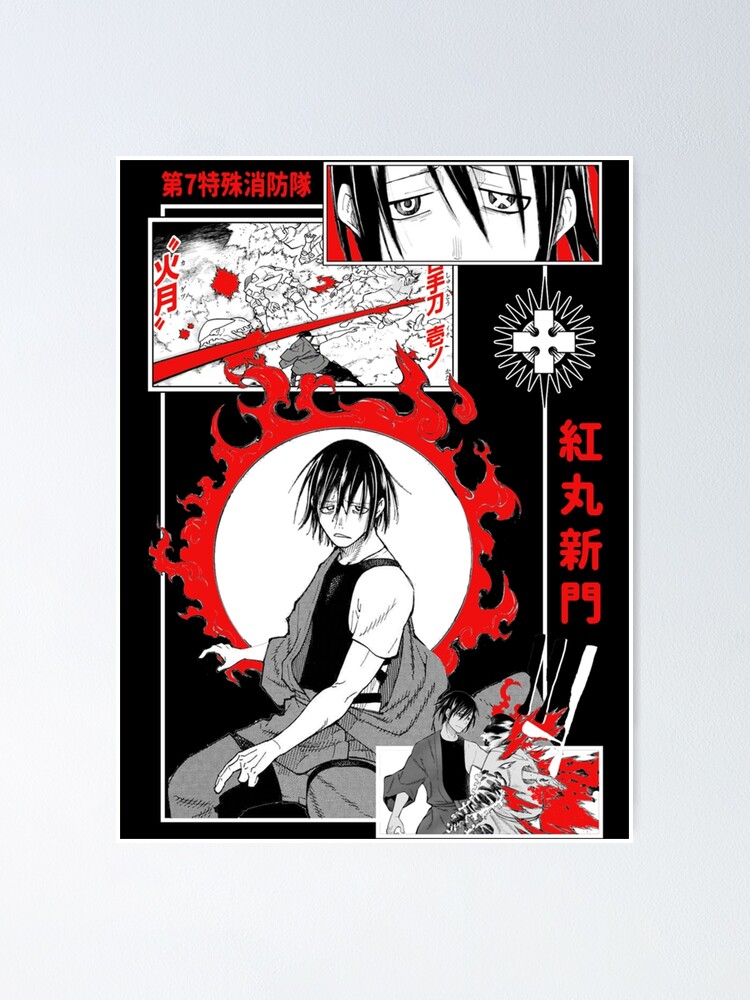"Benimaru Fire force" Poster for Sale by ClaudeLFacey | Redbubble