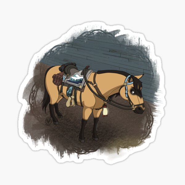 "RDO Mustang" Sticker for Sale by inumaru-hokashi | Redbubble