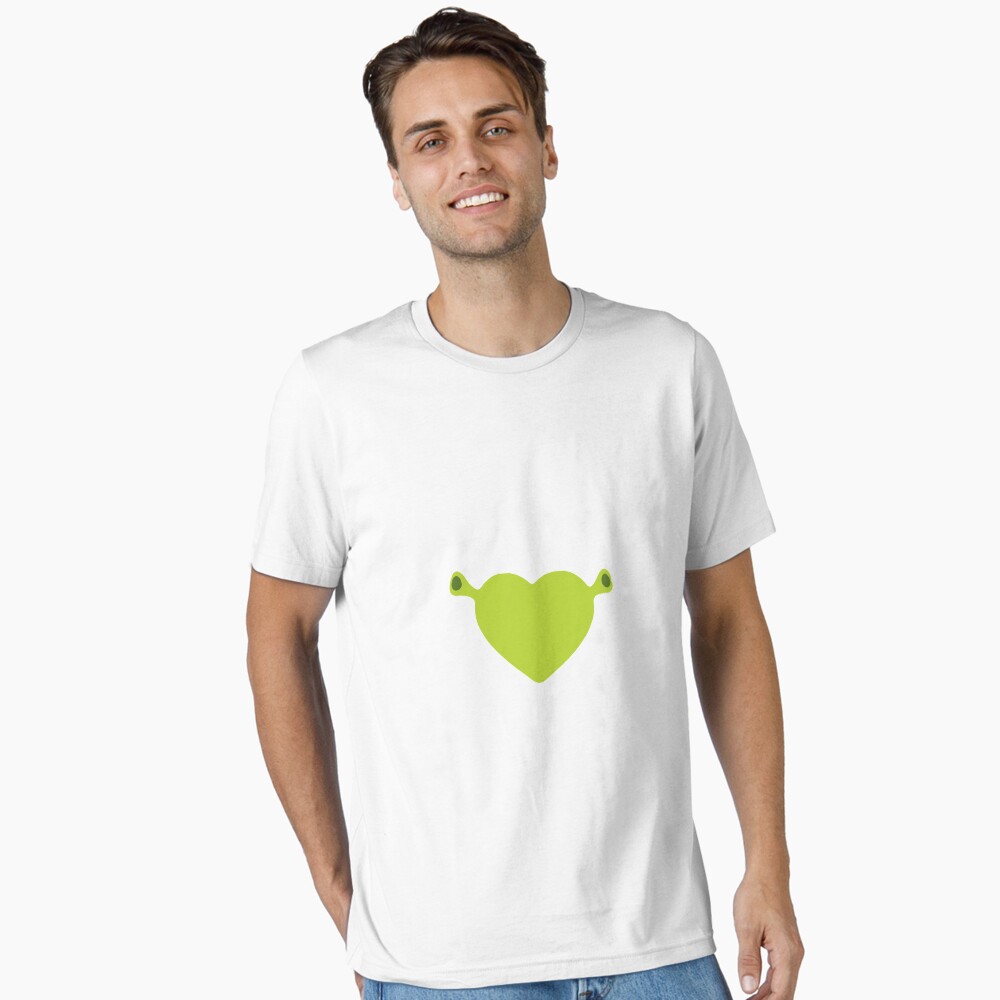 "Shrek Heart" Sticker for Sale by wake25board | Redbubble
