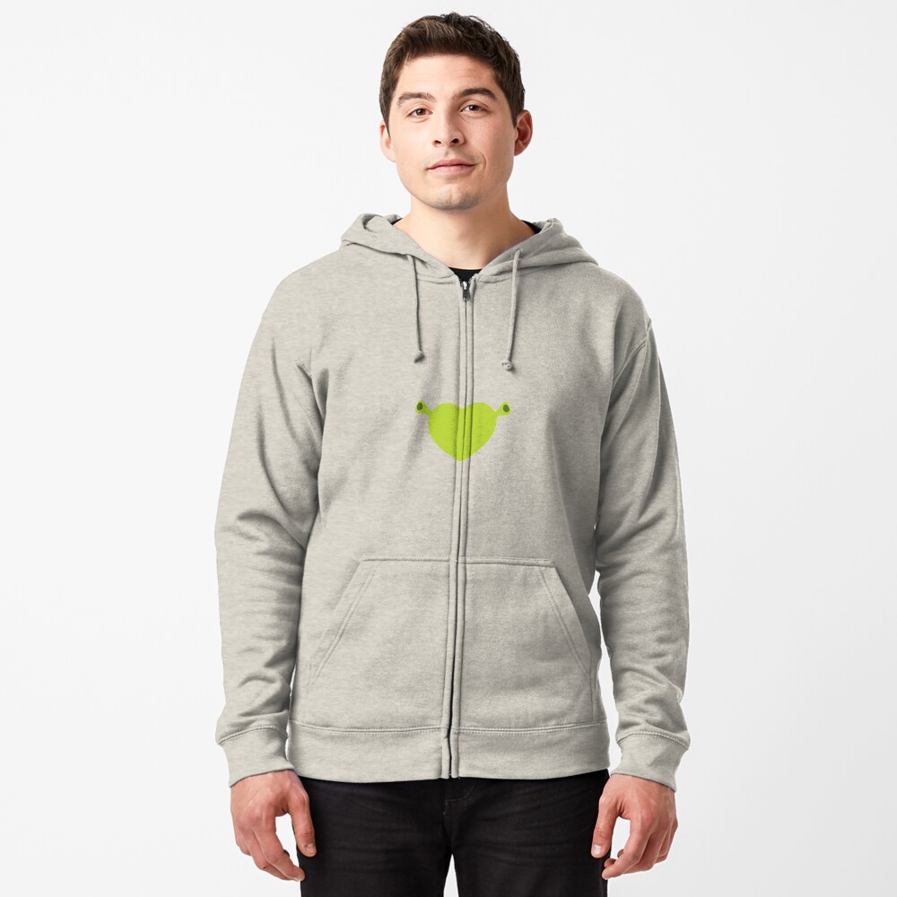 "Shrek Heart" Sticker for Sale by wake25board | Redbubble