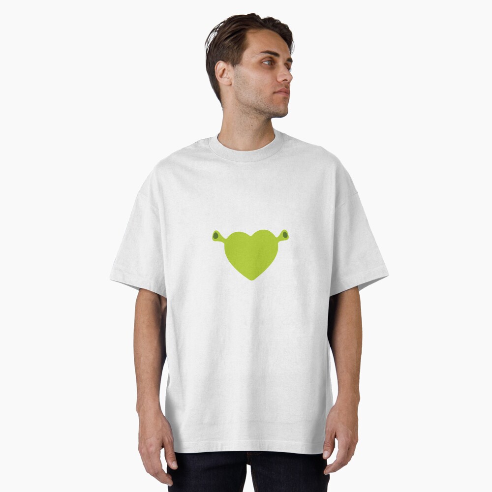 "Shrek Heart" Sticker for Sale by wake25board | Redbubble
