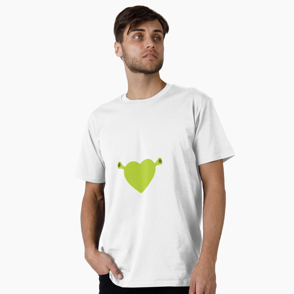 "Shrek Heart" Sticker for Sale by wake25board | Redbubble