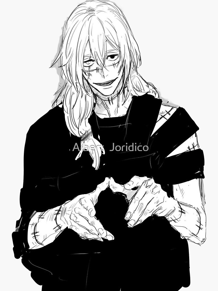 "Mahito JJK" Sticker by Liante03 | Redbubble