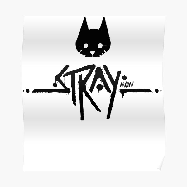 "Stray Symbol" Poster for Sale by HelloStrayCats | Redbubble