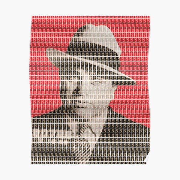 "Al Capone Mug Shot - Red" Poster by garyhogben | Redbubble