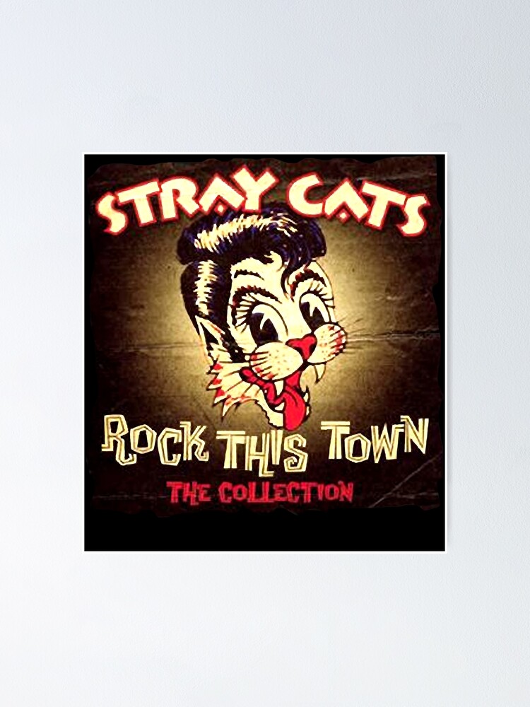 Póster for Sale con la obra «La colección the stray cats band art gift ...