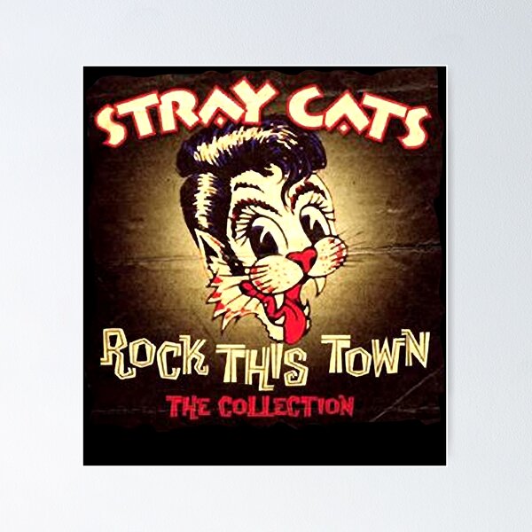 Póster for Sale con la obra «La colección the stray cats band art gift ...